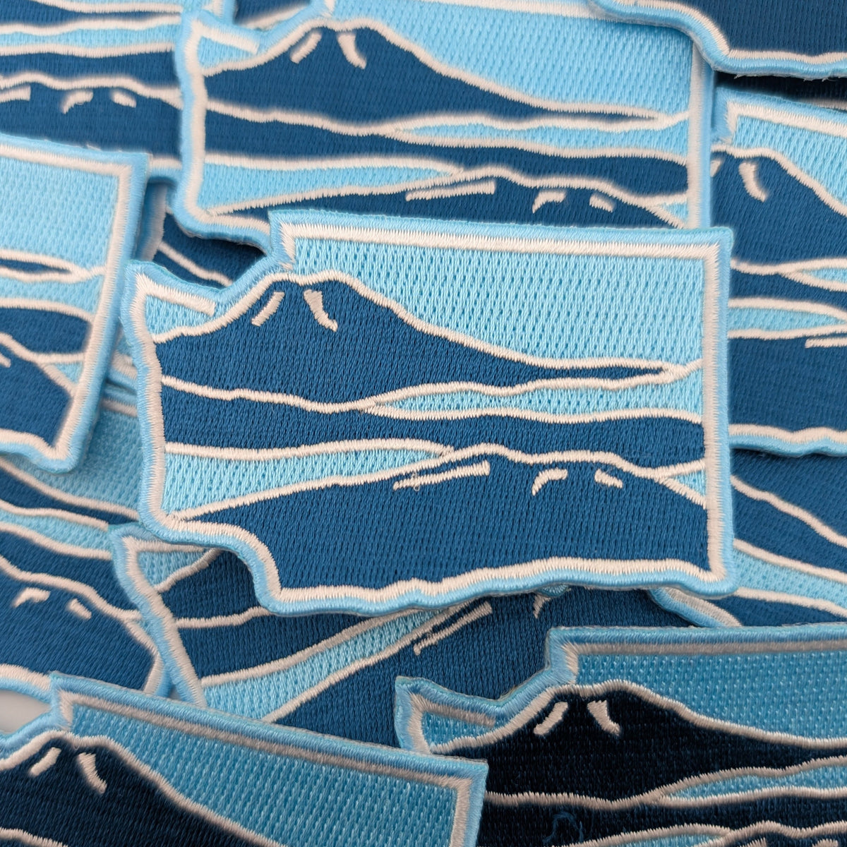 Cascades - Embroidered Patch — Patchmarks