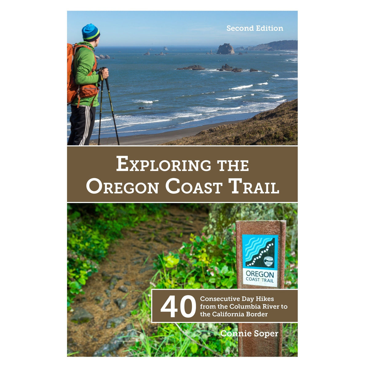 Exploring the Oregon Coast Trail, by Connie Soper - Autographed Copy — Patchmarks