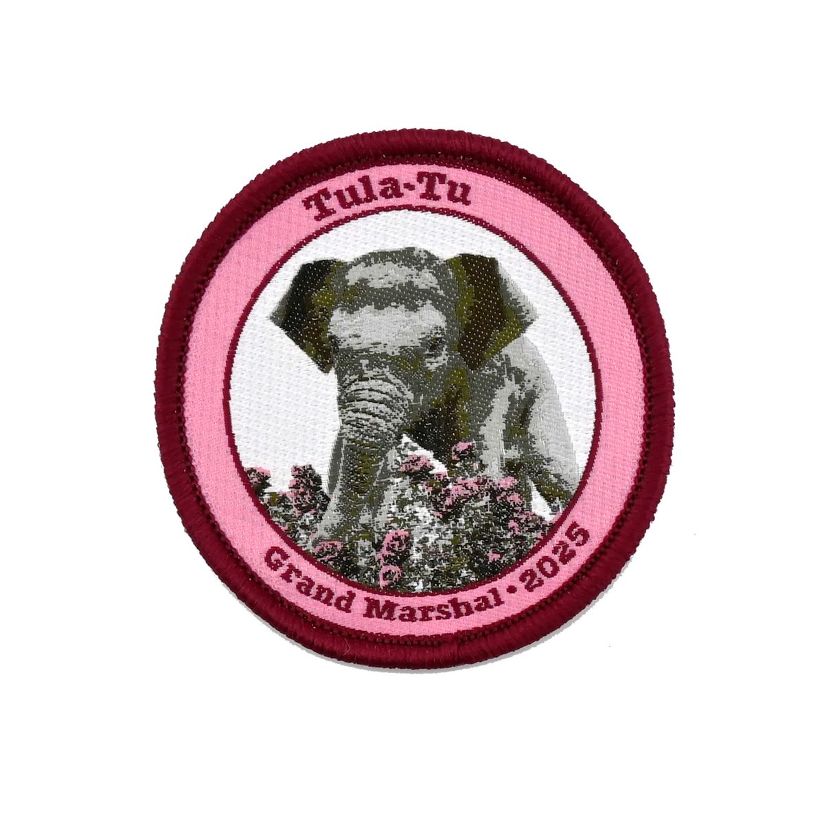 Tula-Tu, Grand Marshal 2025, Iron-on Patch — Patchmarks