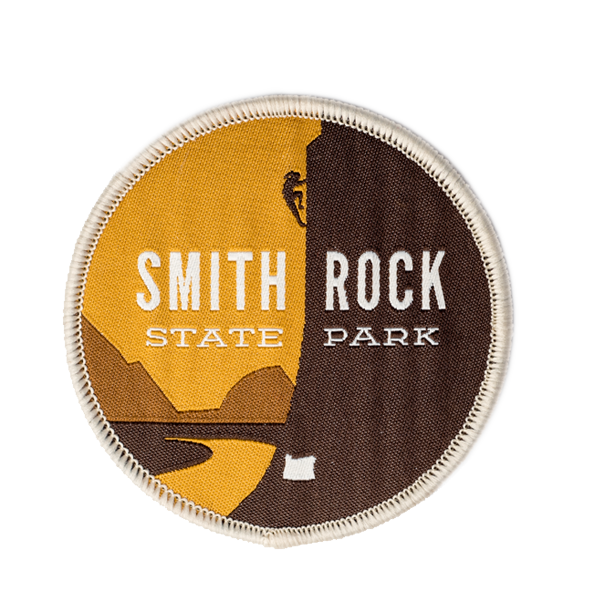 Smith Rock State Park Iron-on patch — Patchmarks