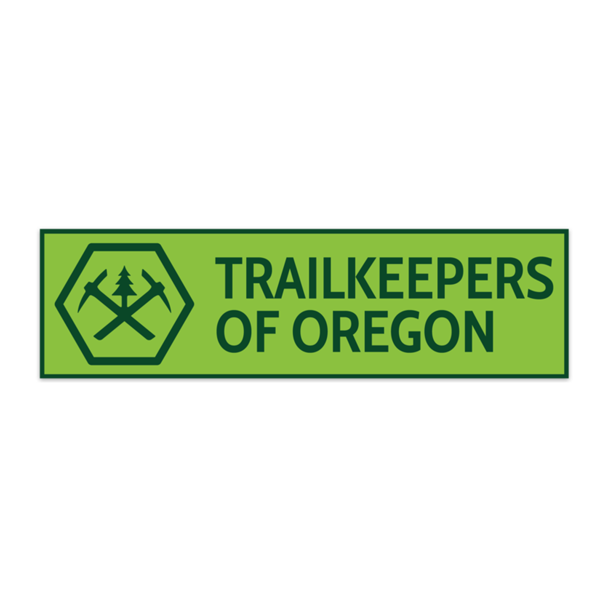 Trailkeepers Bumper Sticker — Patchmarks